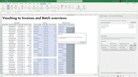 DataSnipper 4 0 Setting Advanced Options In Document Matching YouTube