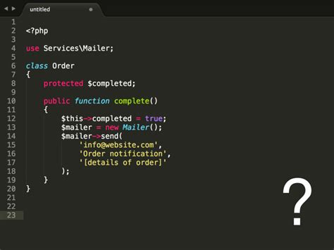 Dependency Injection For Beginners Speaker Deck