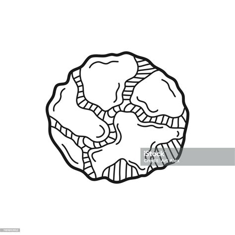 흰색에 고립 된 손으로 그린 구겨진 종이 벡터 그림입니다 구겨진 종이 공에 대한 스톡 벡터 아트 및 기타 이미지 구겨진 종이 공 던지기 3차원 형태 Istock
