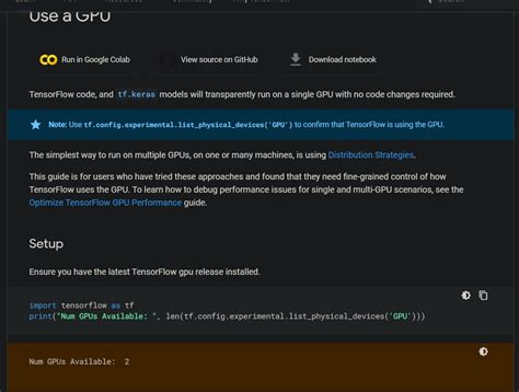 No Tf Config Experimental List Physical Devices GPU And Can Not Set ConfigProto Device Count