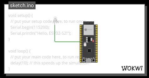 Hola Mundo Wokwi Esp32 Stm32 Arduino Simulator
