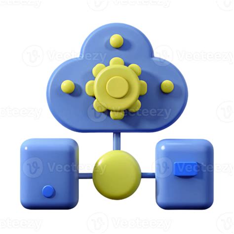 Cloud Computing Infrastructure With Network Connection 51222903 PNG
