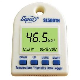 Supco SL TH Miniature Temp And Humidity Data Logger With Display