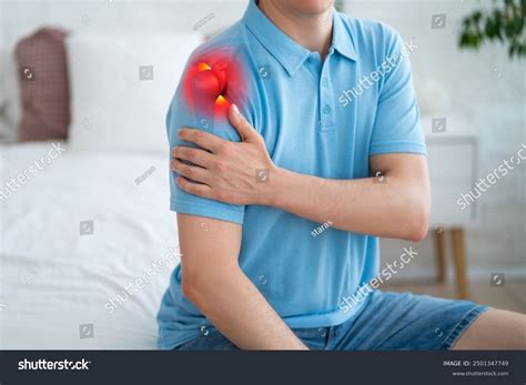 Dislocation Shoulder Joint Inflammation Arthritis Degenerative Stock