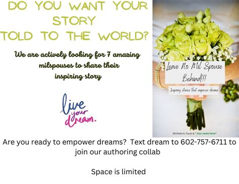 Daniel Faust On Linkedin Milspouse Leavenomilspousebehind Dreams