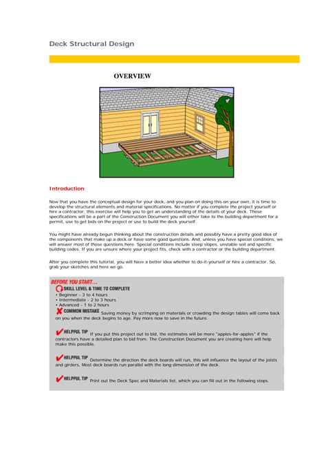 Solution Deck Structural Design Studypool