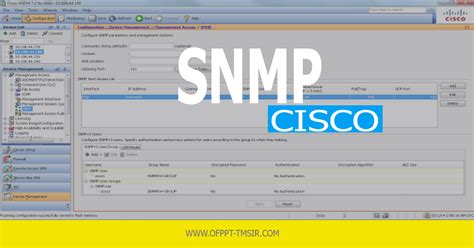 Cisco Snmp Ofppt Tmsir