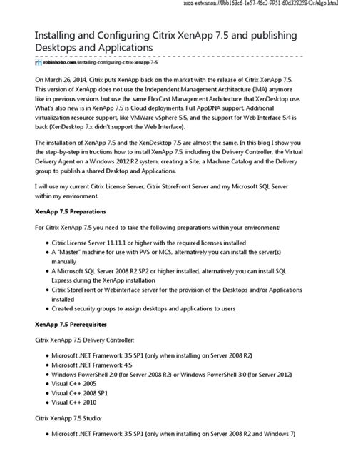 Xenapp Related Download Free Pdf Virtualization Citrix Systems Xenapp Related Download Free Pdf Virtualization Citrix Systems