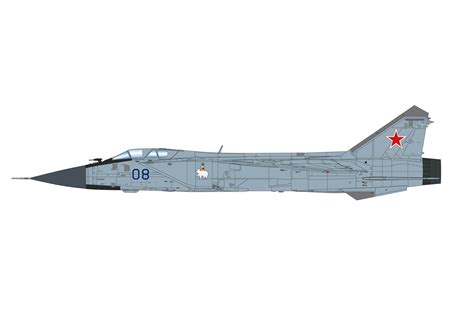 Russian Air Force Mig 31b Foxhound Blue 08 Early Version Микоян МиГ
