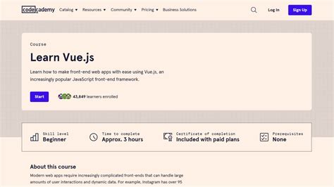 Notes On Codecademy “learn Vue Js” New Screwdriver