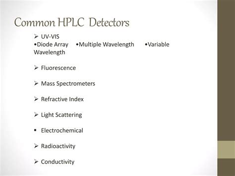 DIODE ARRAY AND FLUORESCENCE DETECTOR PPTX