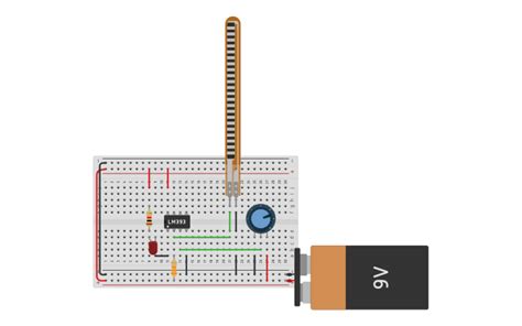Circuit Design Flex Sensor Tinkercad