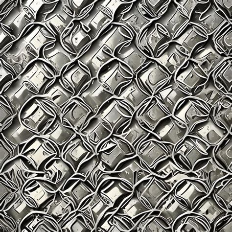 Abstract Grunge Metal Texture Pattern Premium Ai Generated Image