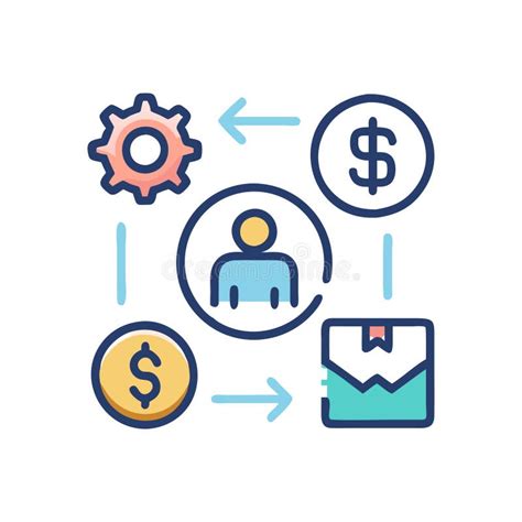 Visual Representation Of Value Propositions Stock Vector Illustration