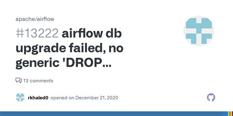 airflow db upgrade failed no generic drop constraint in mysql