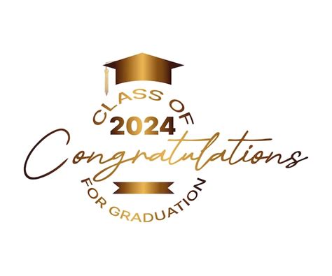 Premium Vector Vector Class Of 2024