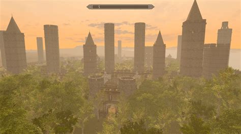 Daggerfall Entrance Skygerfall Landscape Remake Project At Skyrim