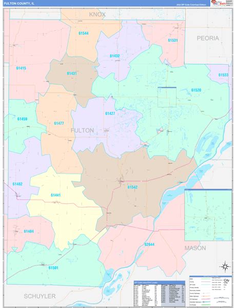 Maps Of Fulton County Illinois