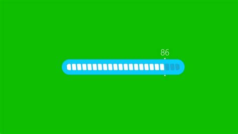 colorful animation loading progress bar stock motion graphics sbv
