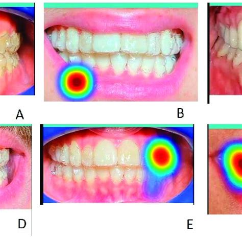 Examples Of Heatmap Screenshots Of Some Of The Most Frequent Average