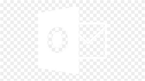 Microsoft Outlook 2010 Level Outlook Logo White Png Free