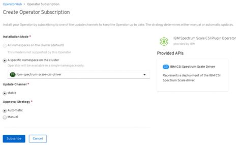 How To Use Ibm Spectrum Scale With Csi Operator 10 On Openshift 42