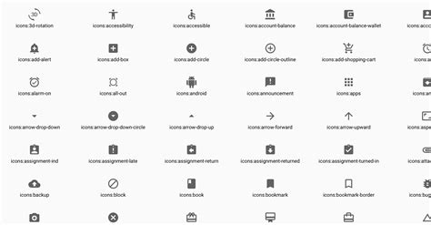 iron icons vaadin add on directory