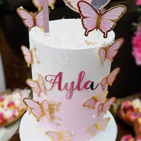 Butterfly Birthday Cake