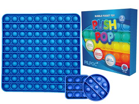 Buy Pilpoc Pop Its Fidget Toys Push Pop Fidget Poppers Sensory Toys