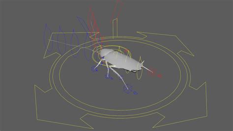 3d Rigged Cockroach Model Turbosquid 2009925