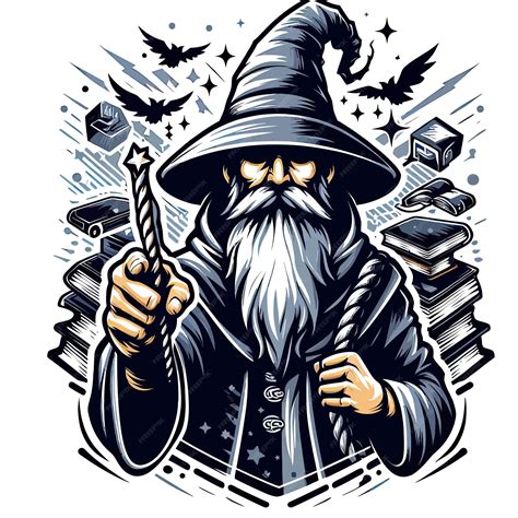 Premium Vector Wizard Vector