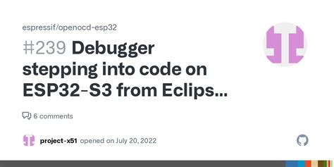 Debugger Stepping Into Code On Esp32 S3 From Eclipse When I Press F6 Step Over Ocd 596