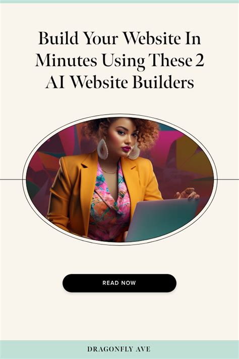 build your website in minutes using these 2 ai website builders
