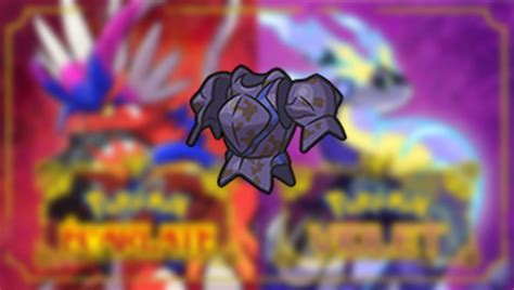 Pokémon Écarlate Violet Armure De La Rancune Nationhive