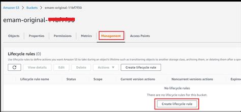 configuring an aws bucket lifecycle configuration to delete incomplete