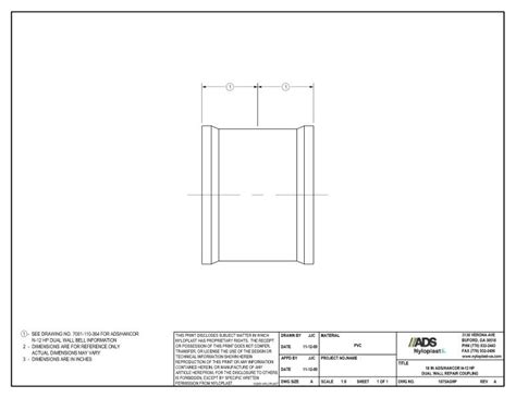 18 Hp Repair Coupling Nyloplast Detail
