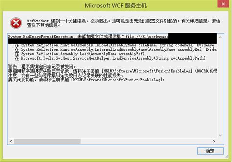 Wcf报错systembadimageformatexception的解决方案 Rangs Note