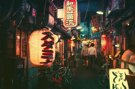 Japan Street Night Wallpapers Top Free Japan Street Night Backgrounds
