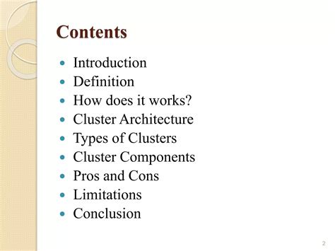 Cluster Computing PPTX