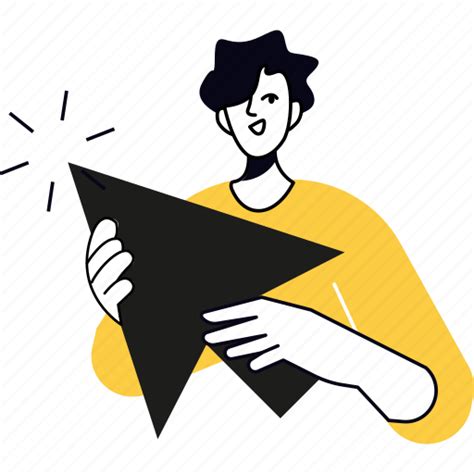 Arrow Pointer Navigation Cursor Mouse Click Presentation