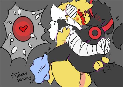 Rule 34 Absurd Res Ambiguous Penetration Arm Wraps Black Body Black Fur Blush Clothing