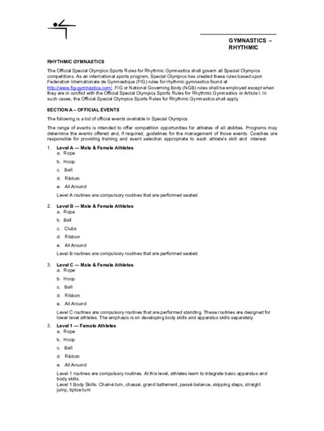 Fillable Online Rhythmic Gymnastics Rules Protocol And Etiquette Fax Email Print Pdffiller