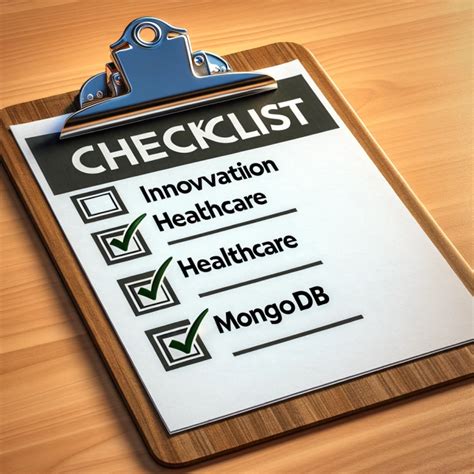 Revolutionize Healthcare With Mongodb Your Checklist For Innovation
