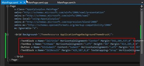 C และทดสอบสร้าง Project ของ Windows Store Apps ด้วย C