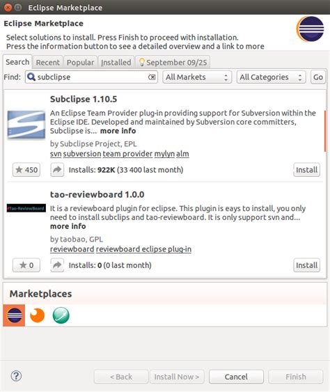 eclipse configuration plugins thème et javadoc