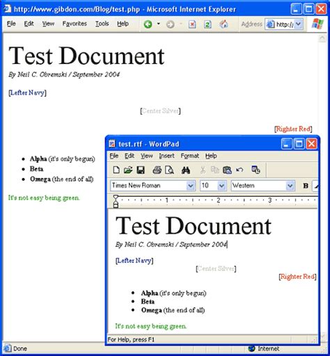 Rtf Parser In Php Neil C Obremski Free Download Borrow And