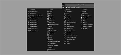 Anyway To Get The Old Modifier Layout On 4 2 With Add On Basics