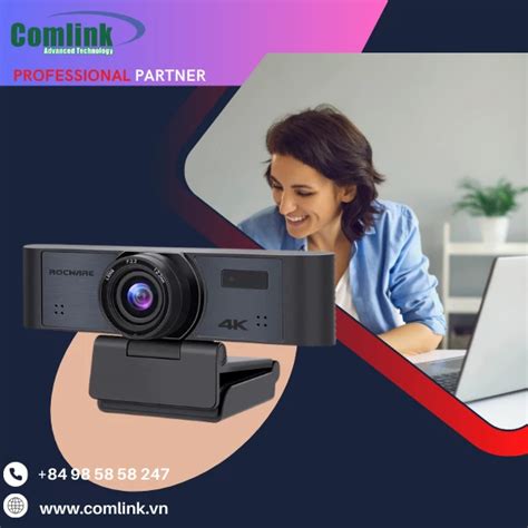 Camera Rc16 Rocware Công Nghệ Ai Tự động điều Chỉnh ánh Sáng