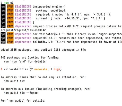 BUG Npm Ci Succeeds When Package Lock Json Doesn T Match Package Json Issue
