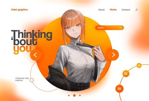 Chainsaw Man Web Design Gráficos De Movimento Inspiração Web Design